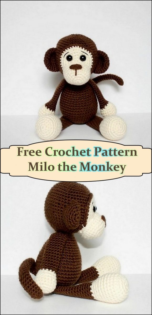 MONKEY CROCHET PATTERNS RARE AMIGURUMI