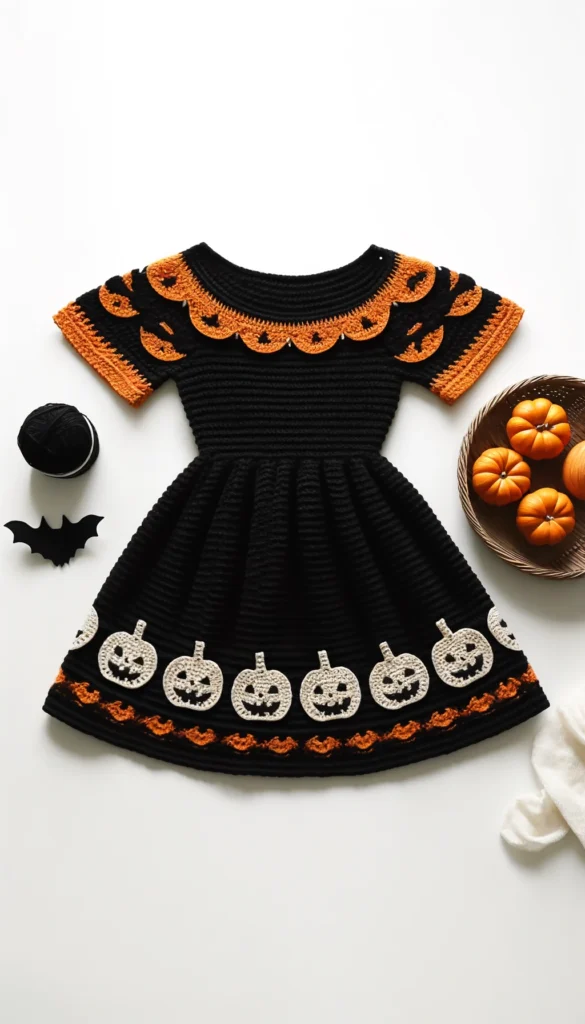 Pumpkin Crochet Dress Pattern