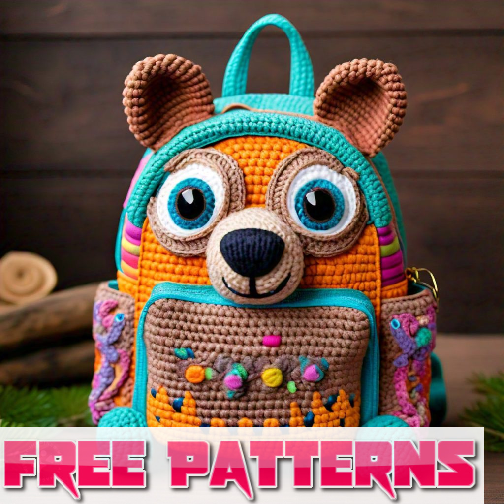 Crochet Animal Backpack Patterns