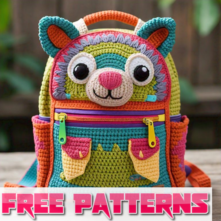 Crochet Animal Backpack Patterns