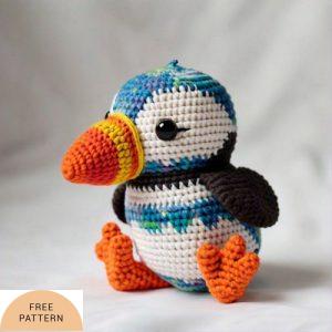 Crochet Puffin Amigurumi
