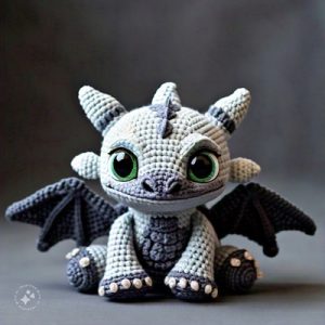 Crochet Toothless Amigurumi