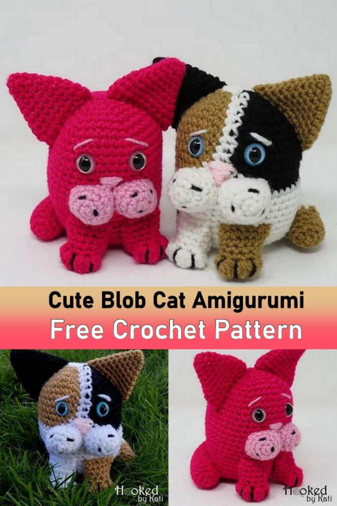 Crochet Worry Blob Amigurumi