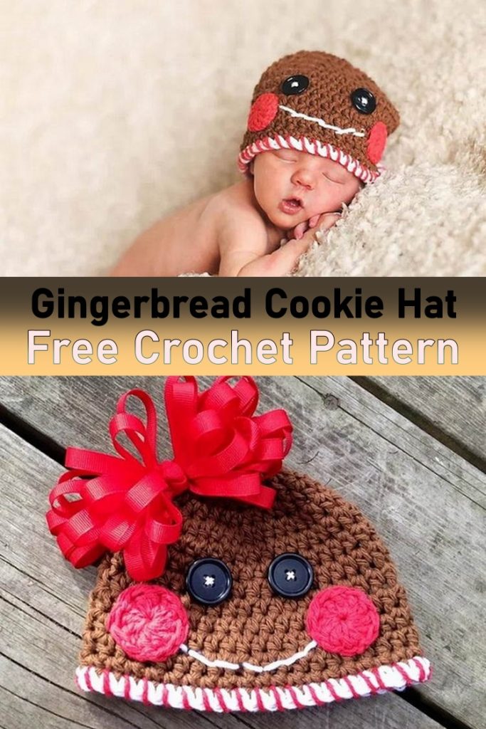 Crochet Gingerbread Hat
