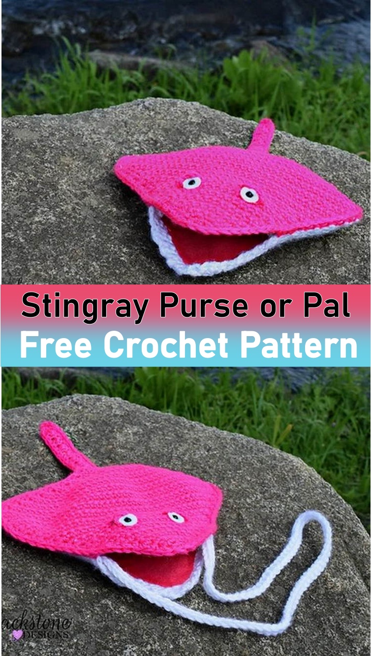 Crochet Stingray Fish Amigurumi