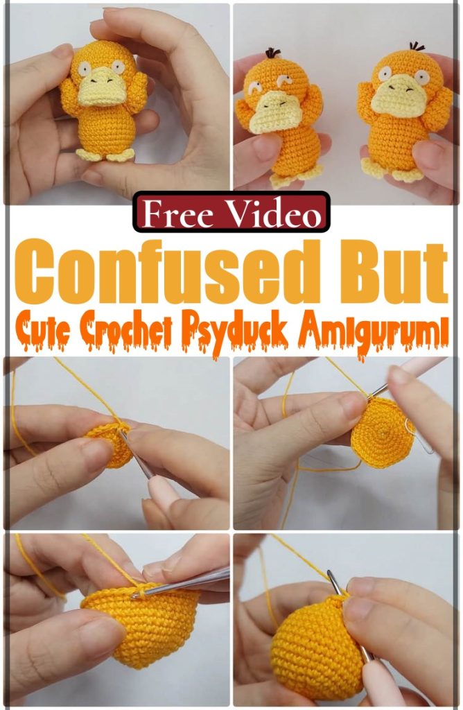Crochet Psyduck Amigurumi