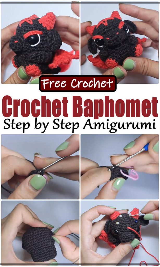 Crochet Baphomet Amigurumi