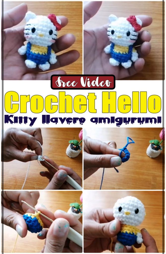 Crochet Hello Kitty Amigurumi
