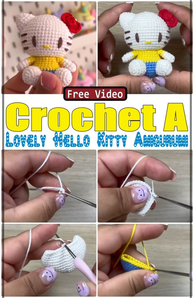 Crochet Hello Kitty Amigurumi