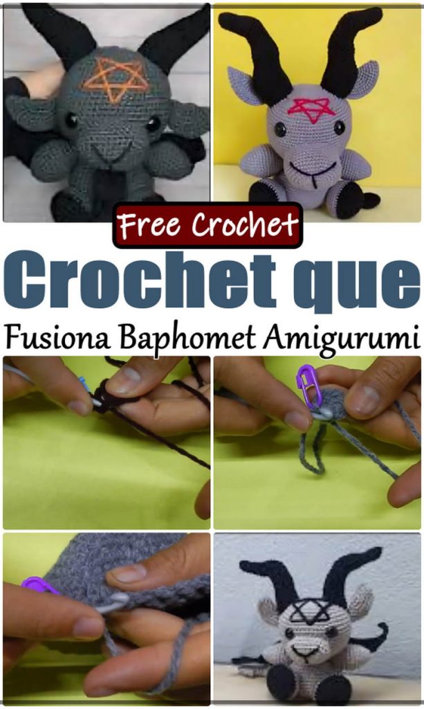 Crochet Baphomet Amigurumi