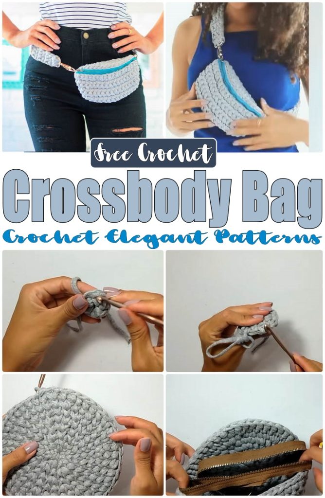 Crochet Cross Body Bag