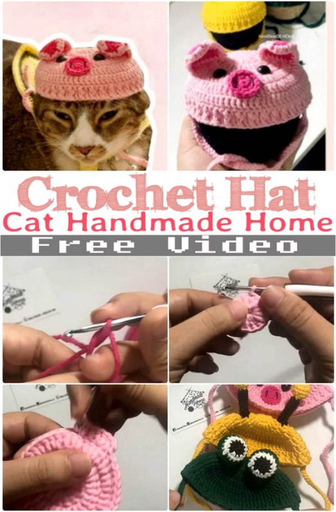 Crochet Cat Hat Pattern