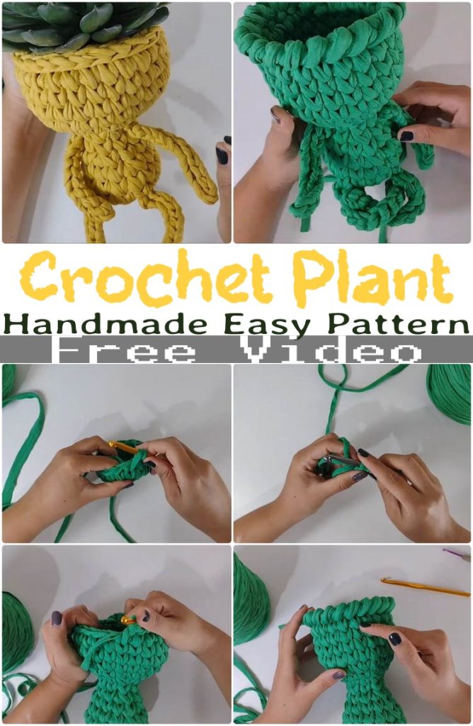 Crochet Pot Planter Amigurumi