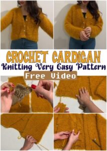Crochet Fancy Cardigan Patterns