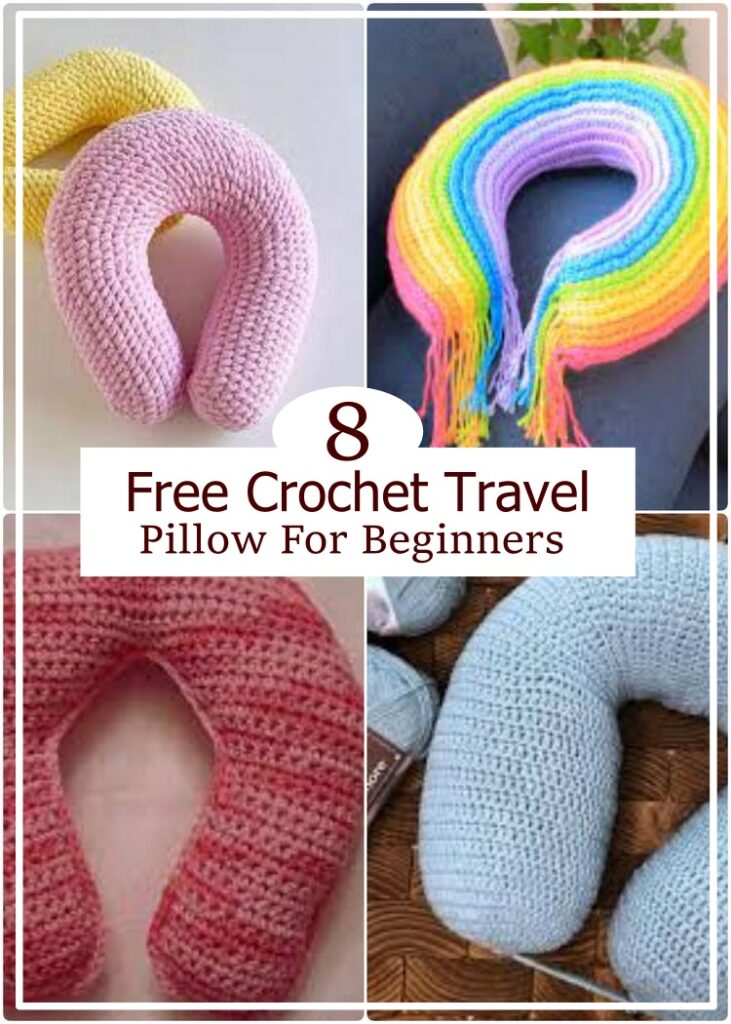 Crochet Travel Pillow