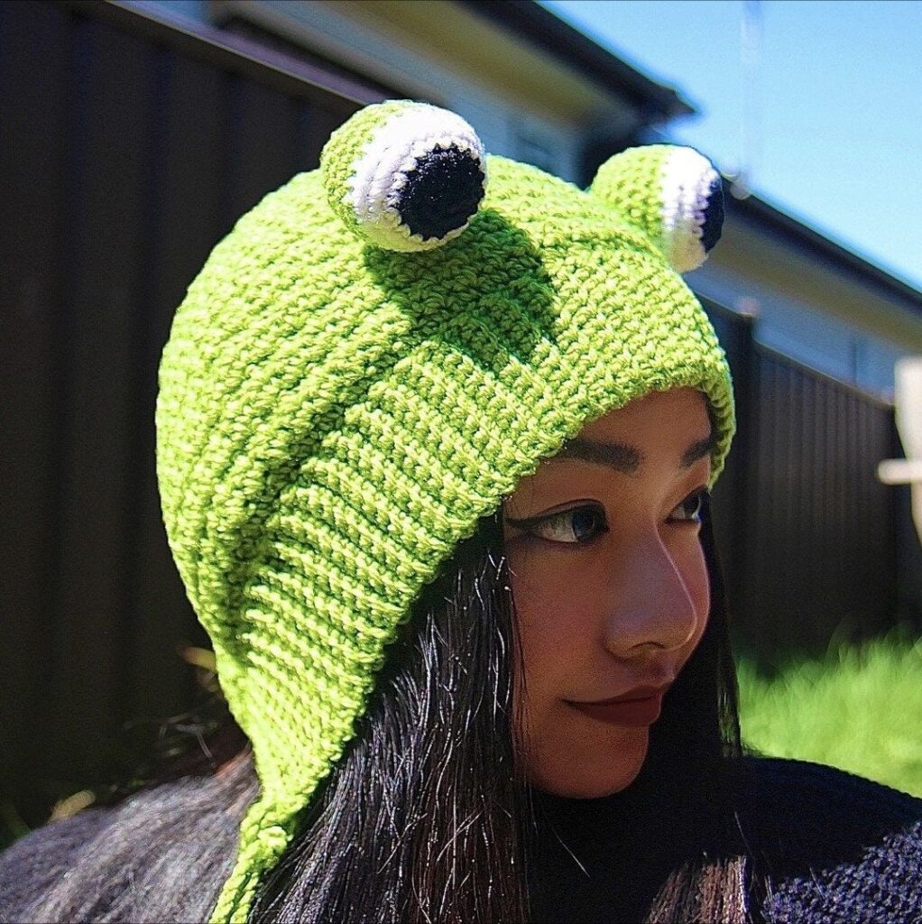 Crochet Frog Hat