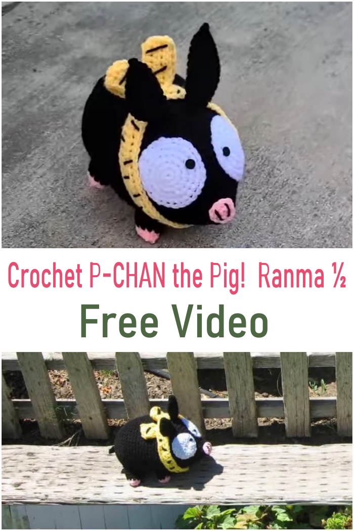 Crochet P-Chan Amigurumi