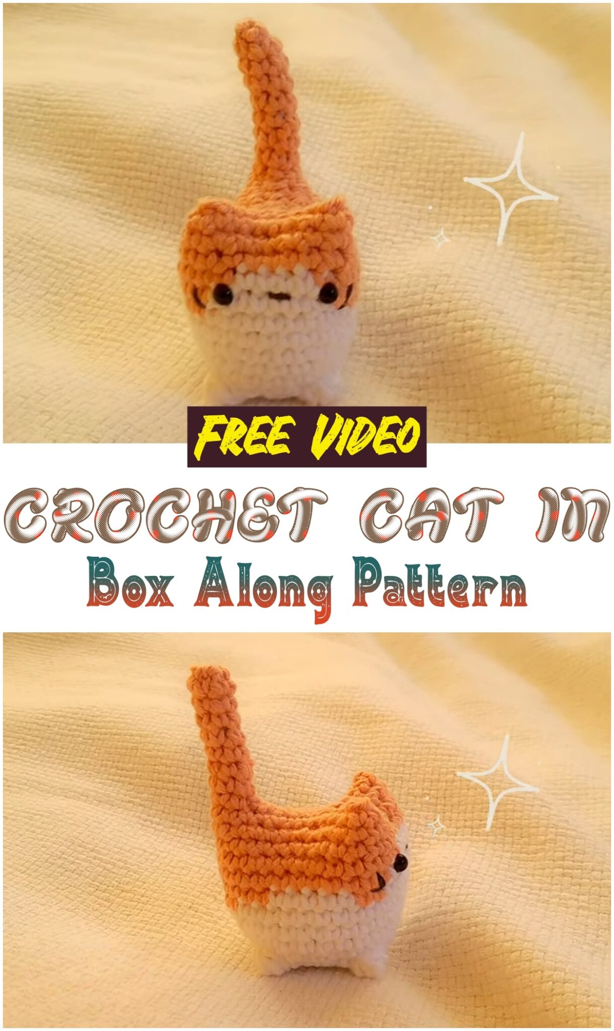 Crochet Cat In Box