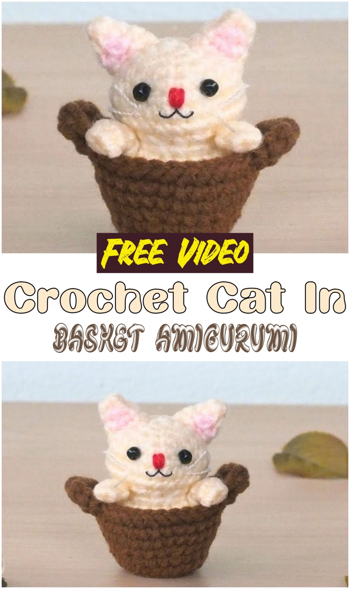 Crochet Cat In Box