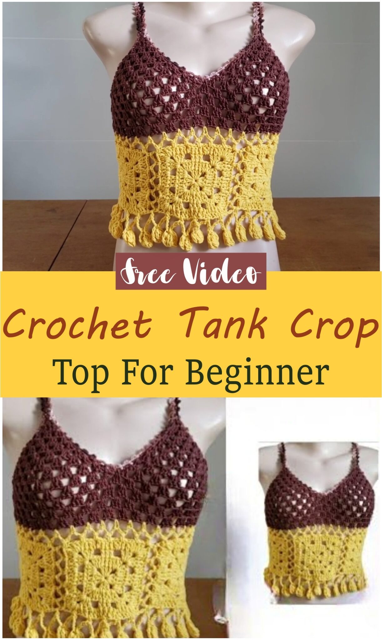 Crochet Wave Stitch Top