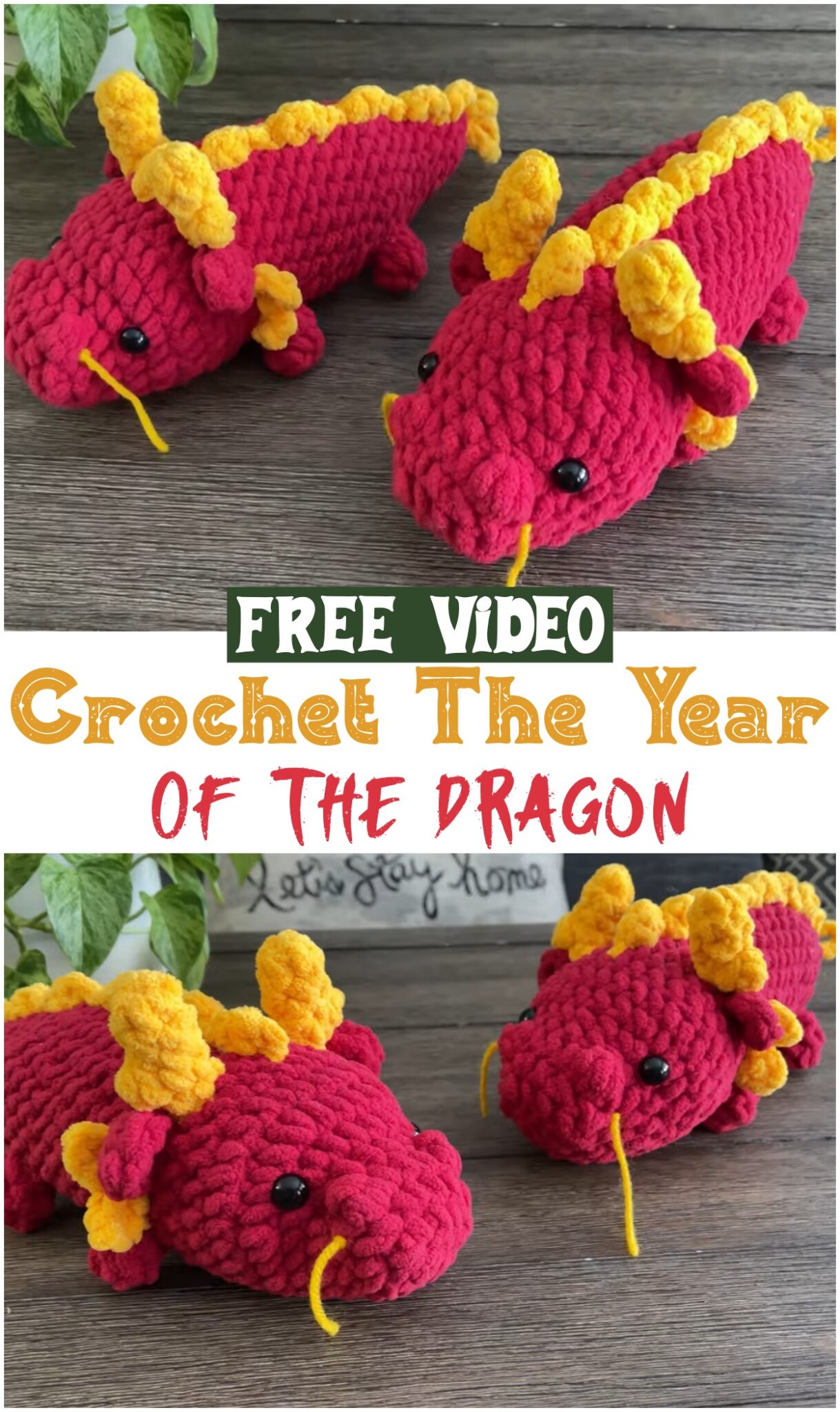 Crochet Dragon Amigurumi