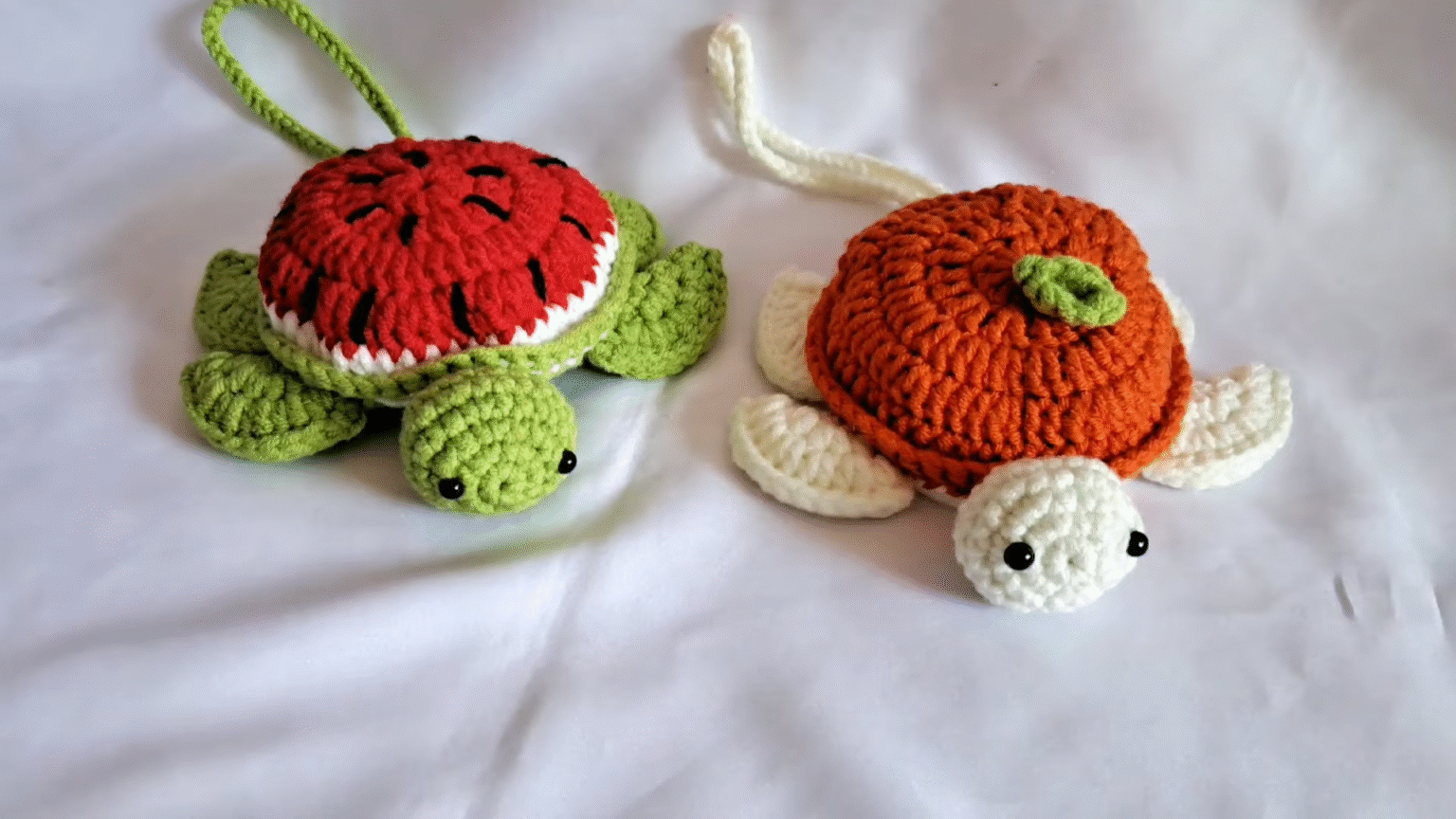 Crochet Turtle Bags