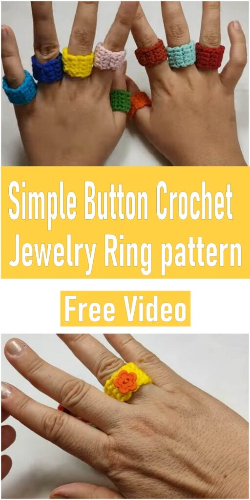 Crochet Jewelry Rings