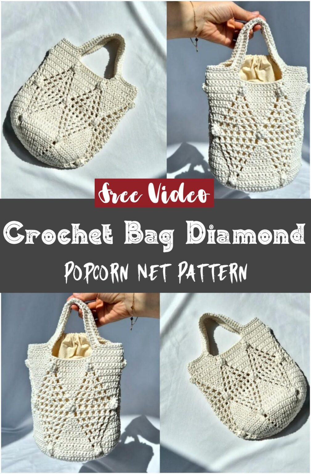 Crochet Prad Net Bag