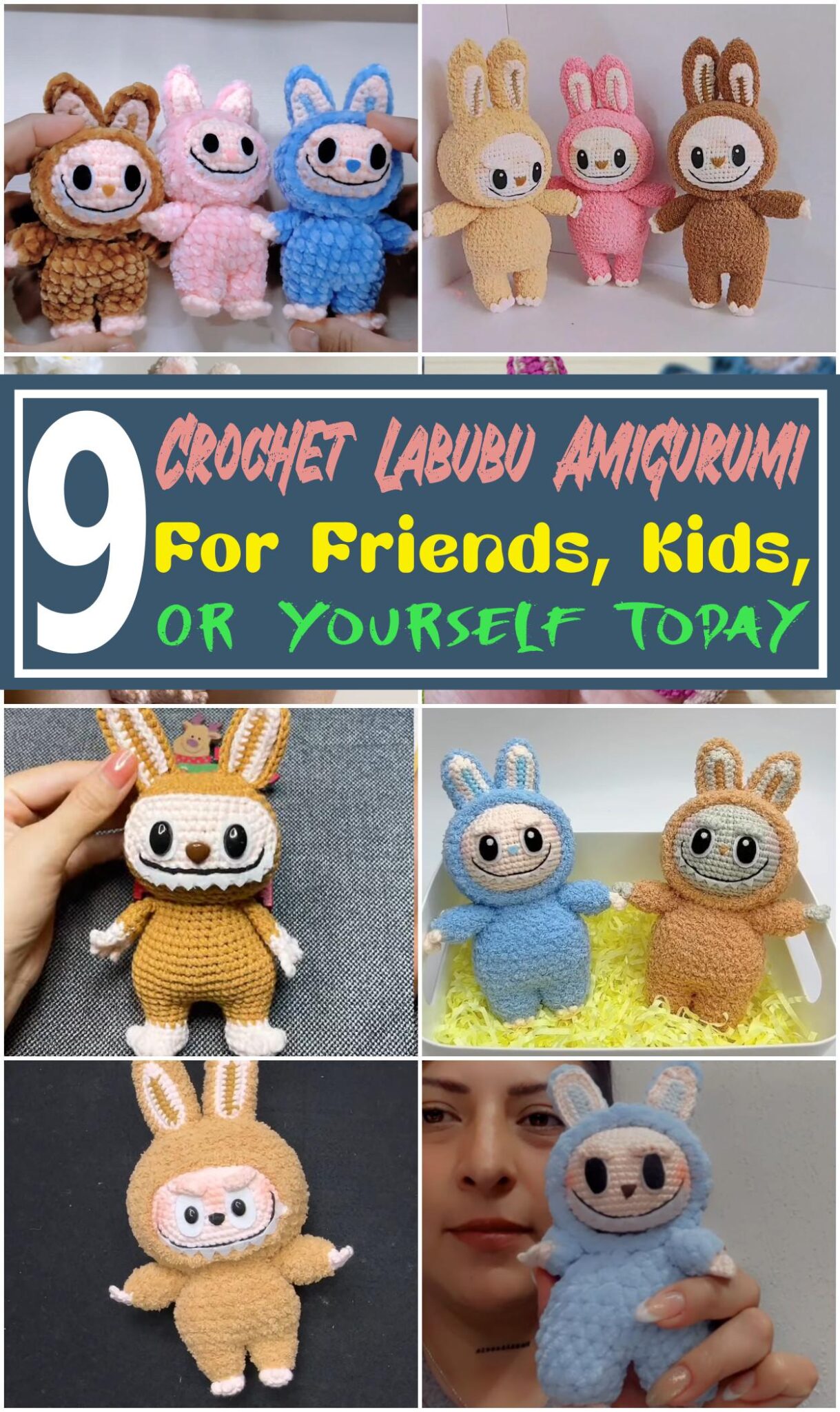 Crochet Labubu Amigurumi