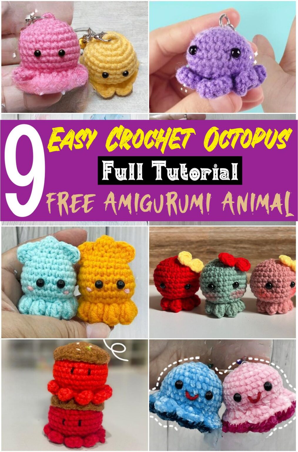Easy Crochet Octopus