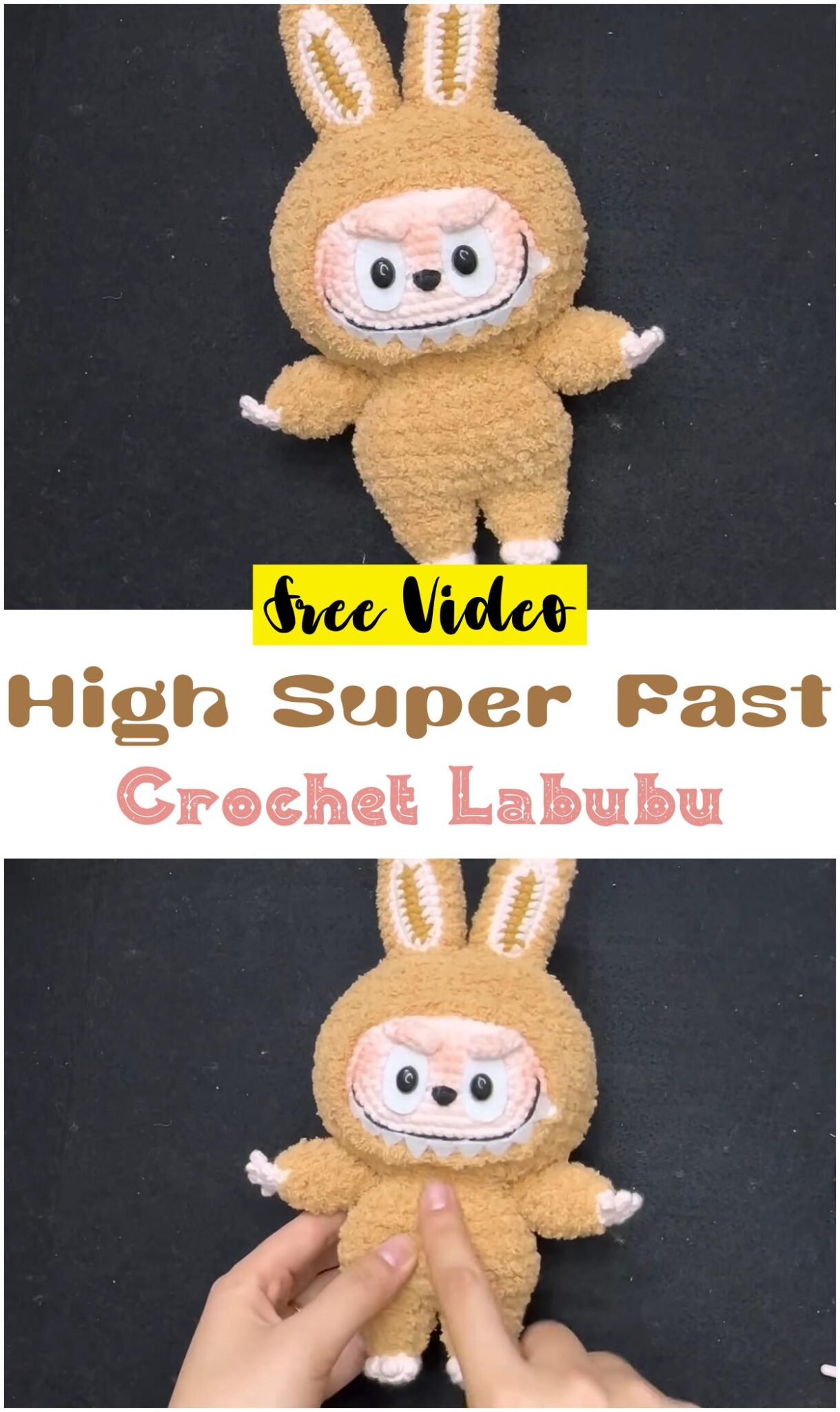 Crochet Labubu Amigurumi