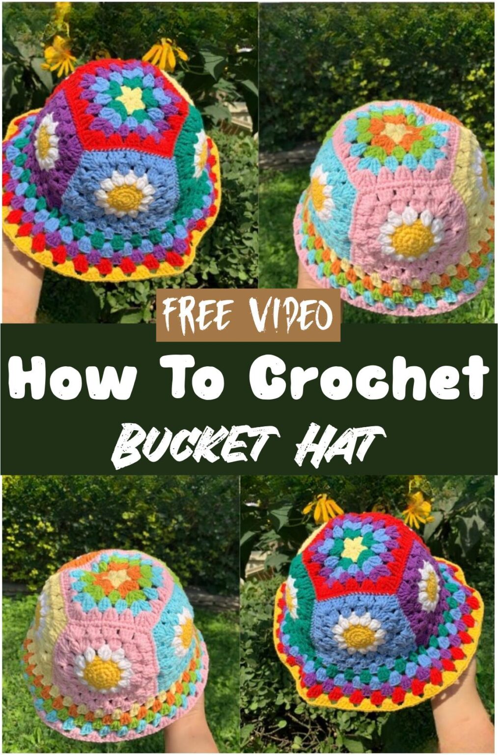 Crochet Summer Bucket Hat
