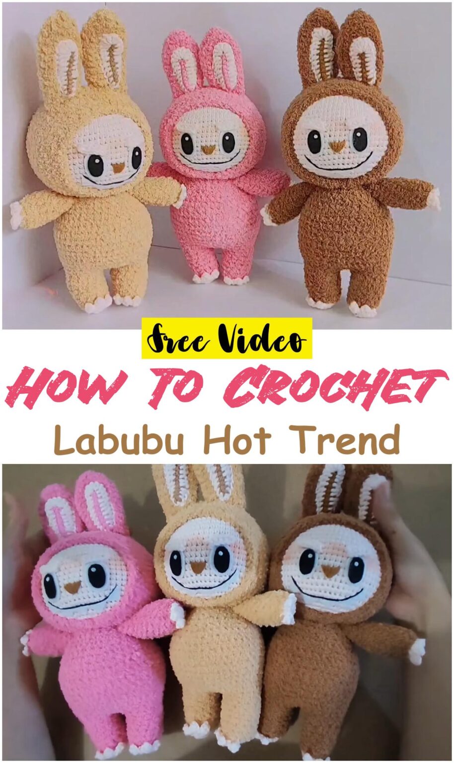 Crochet Labubu Amigurumi