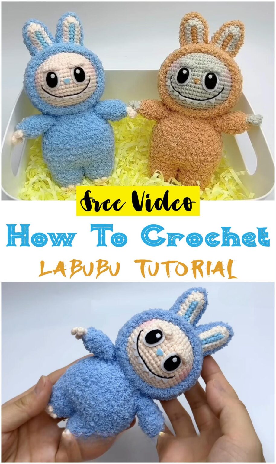 Crochet Labubu Amigurumi