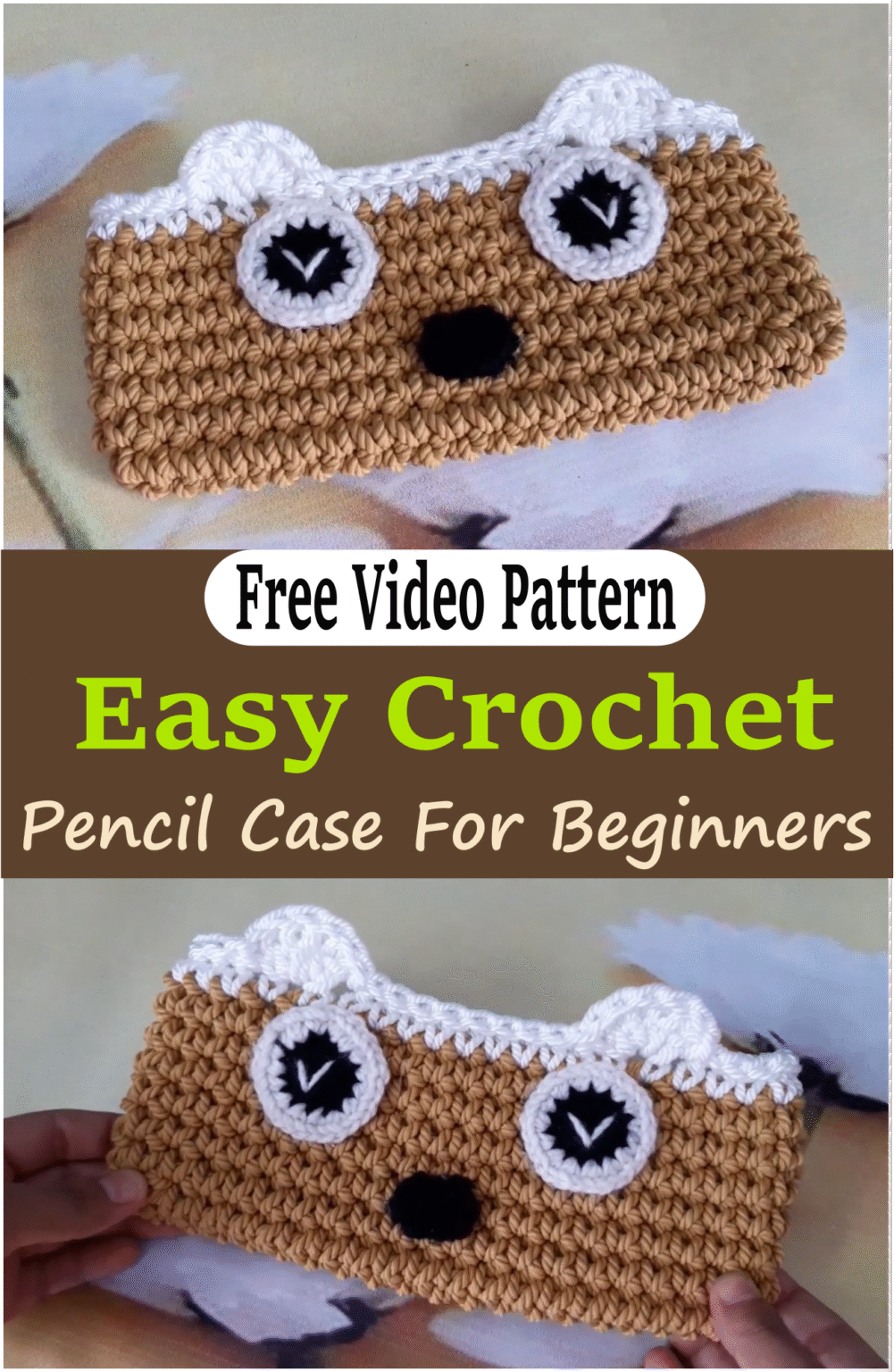Free Crochet Pencil Case Pattern