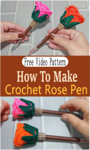 Crochet Pencil Topper Amigurumi
