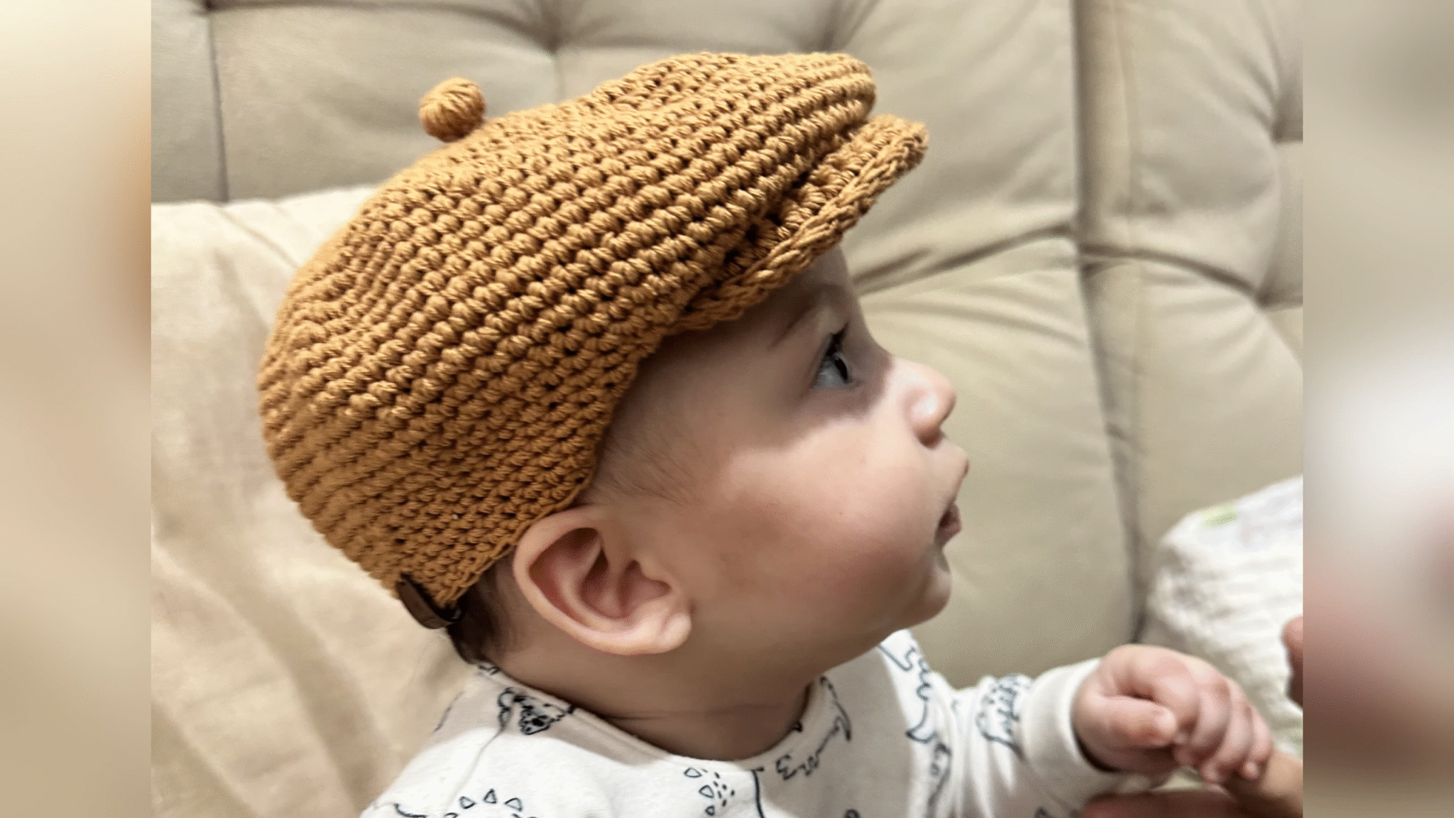 Crochet an Italian Beret for Baby