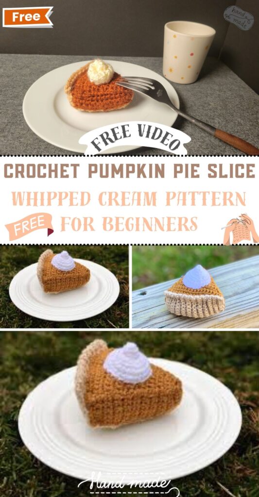 Crochet Pumpkin Pie Amigurumi Patterns
