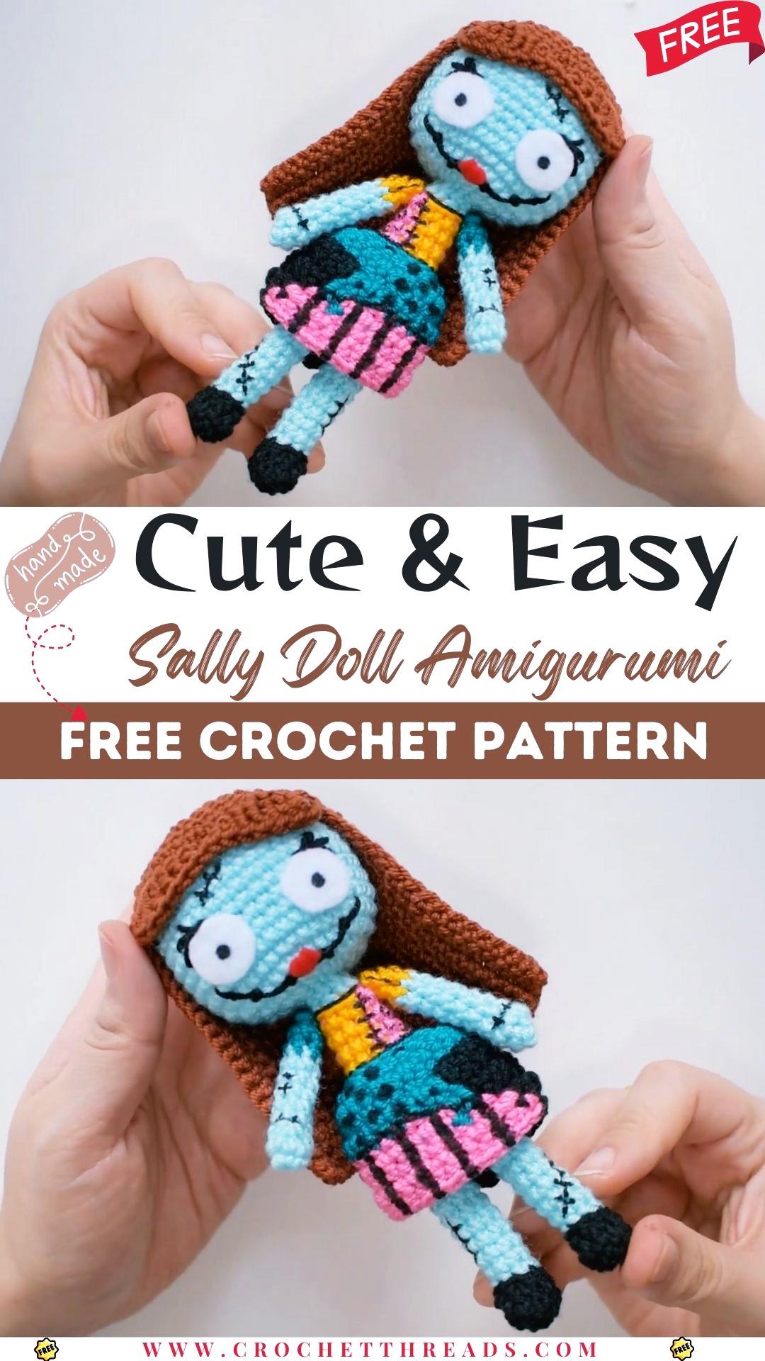 Crochet Sally Amigurumi Pattern