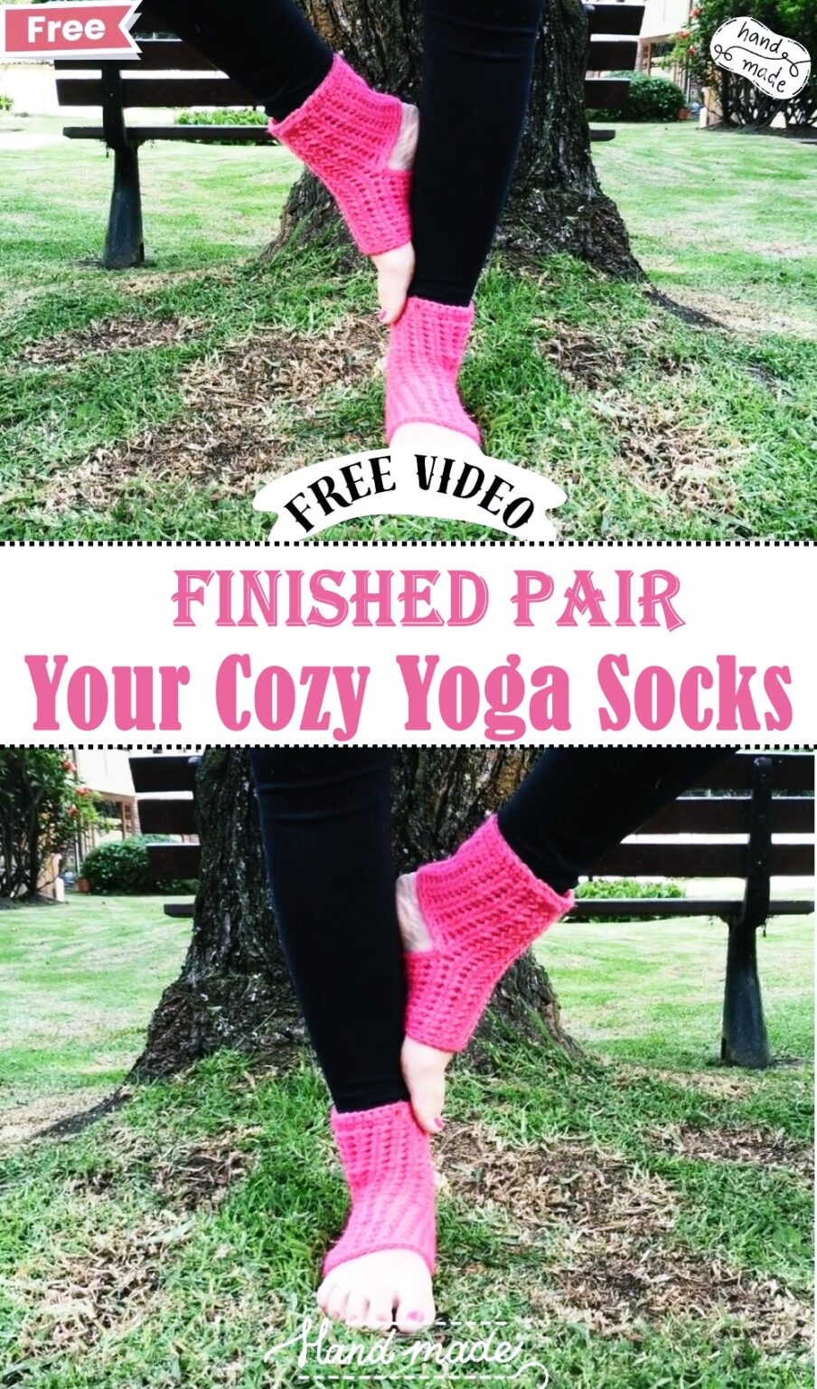 Crochet Athleisure Yoga Socks Patterns