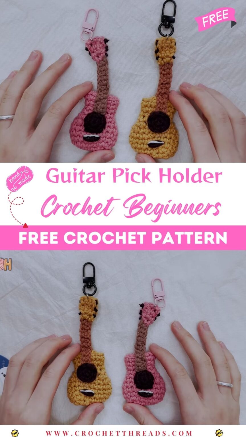 Crochet Acoustic Guitar Patterns