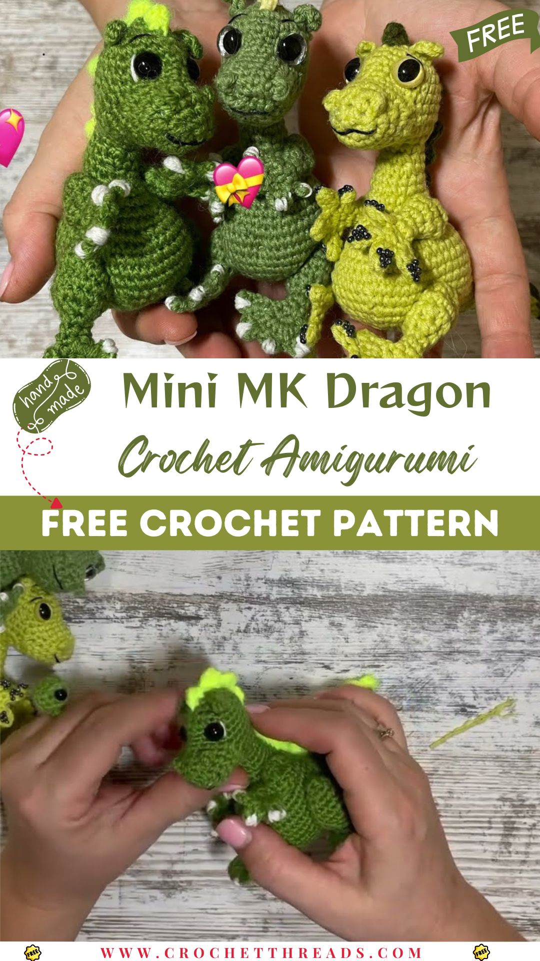 Crochet Dragon Plush Amigurumi Patterns