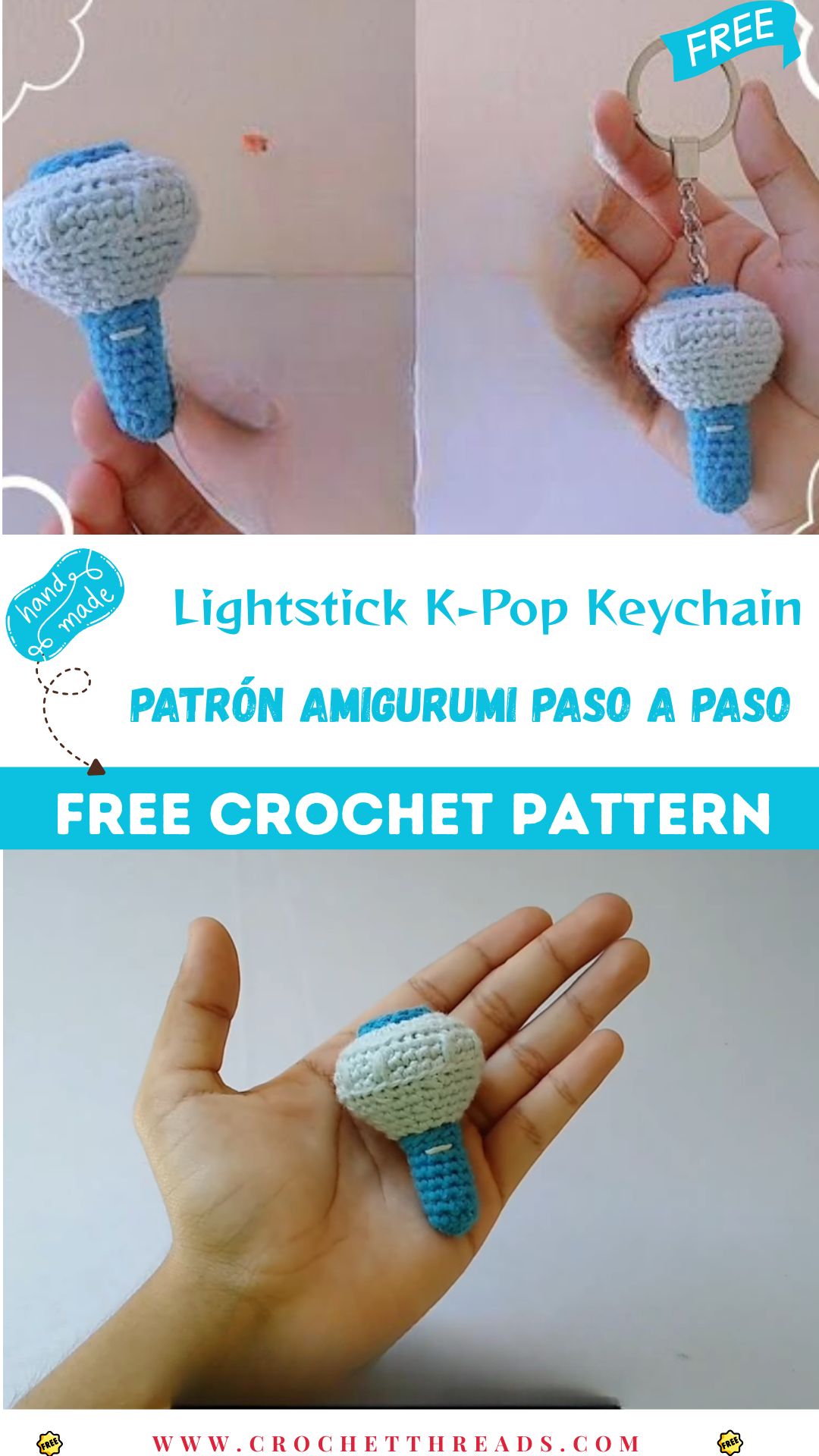 Crochet K-Pop Light Stick Patterns