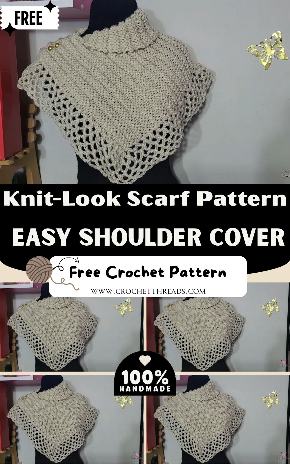 Crochet Shoulder Cover Patterns