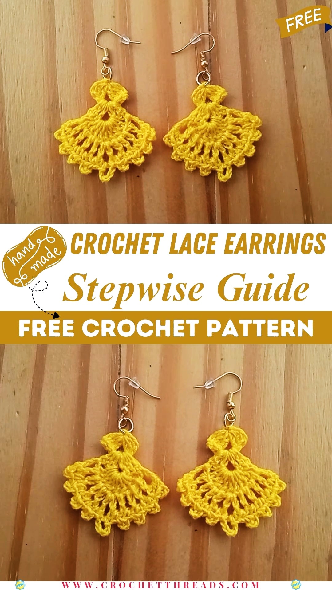 Trendy Crochet Earrings Patterns