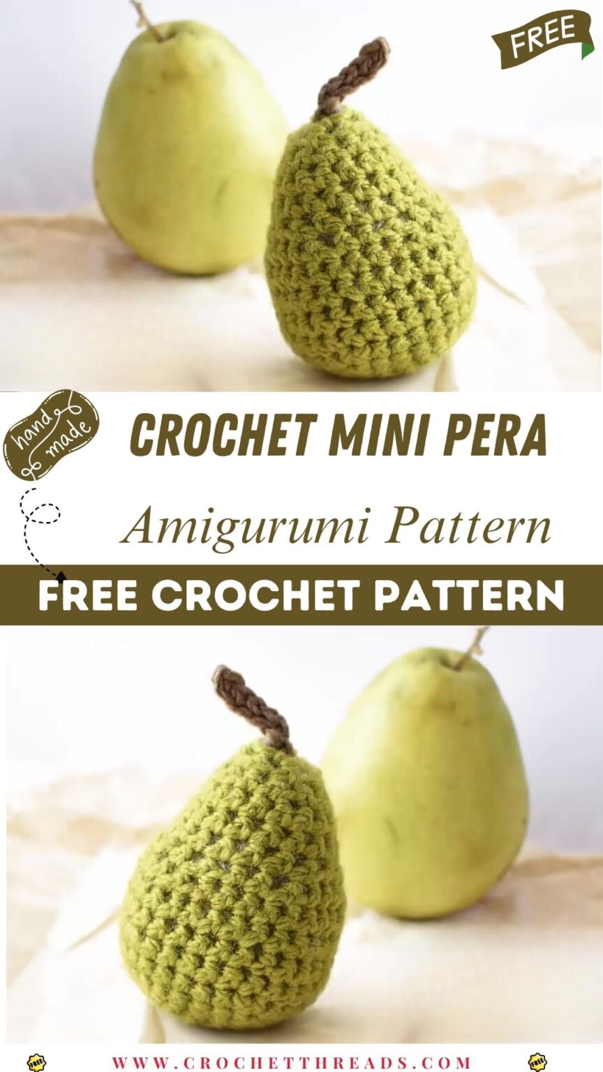Free Crochet Pera Amigurumi Patterns