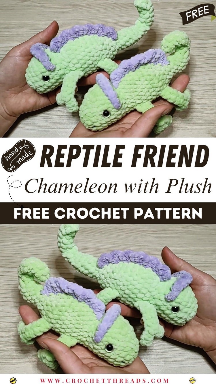 Crochet Gecko and Lizard Amigurumi Patterns