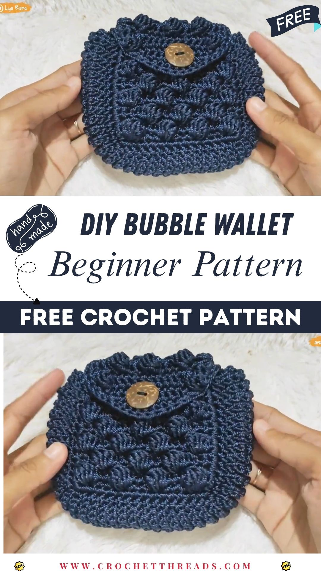 Crochet Wallet Dompet Merenda Patterns