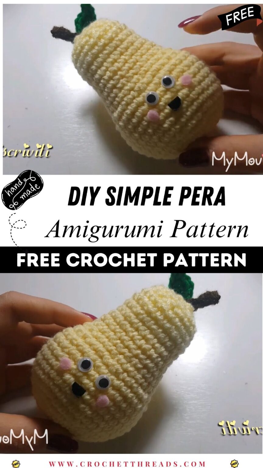 Free Crochet Pera Amigurumi Patterns