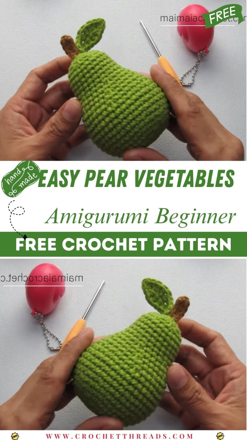 Free Crochet Pera Amigurumi Patterns